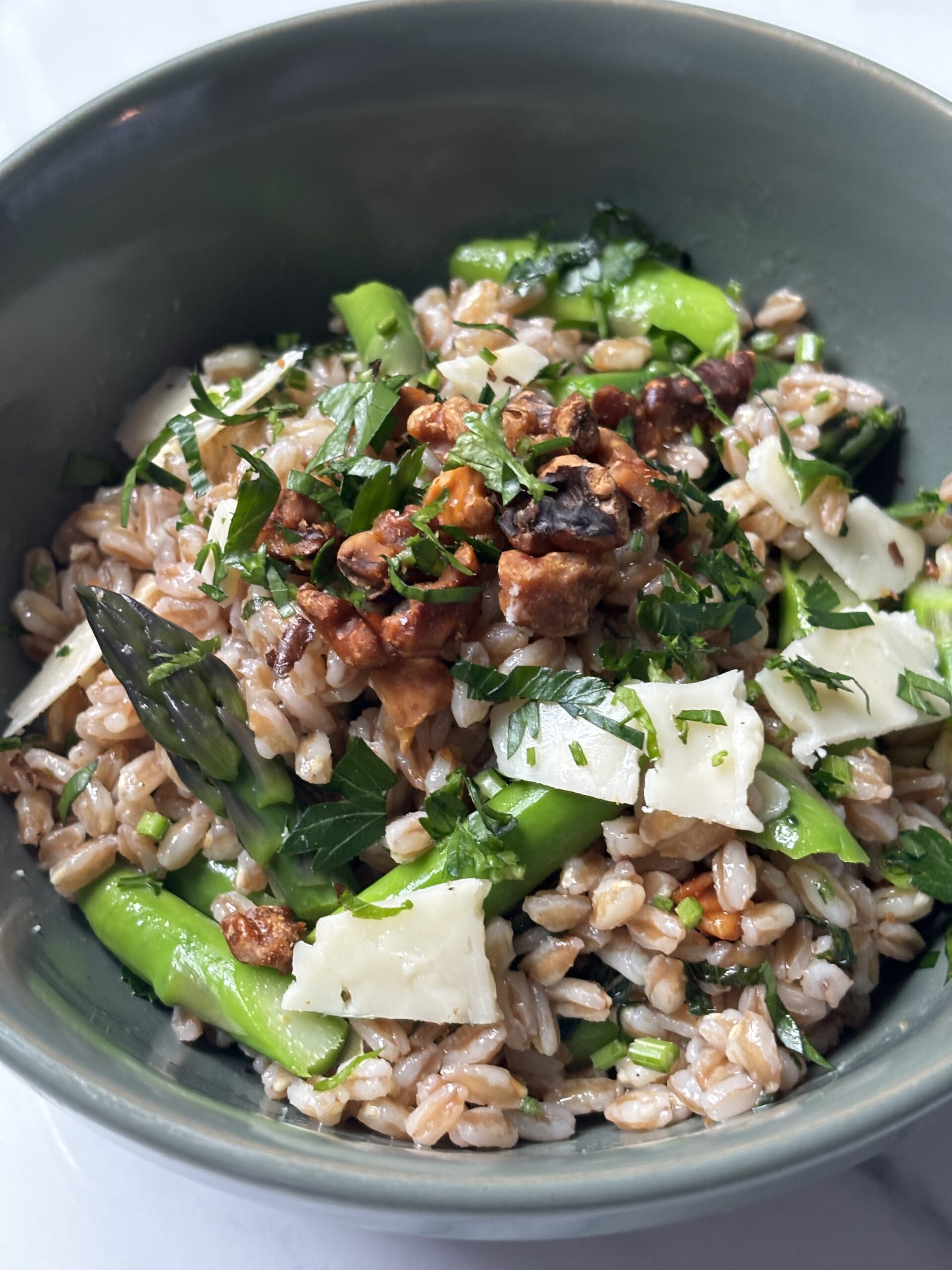 The Best Fresh Farro Salad - A Nordic American Chef
